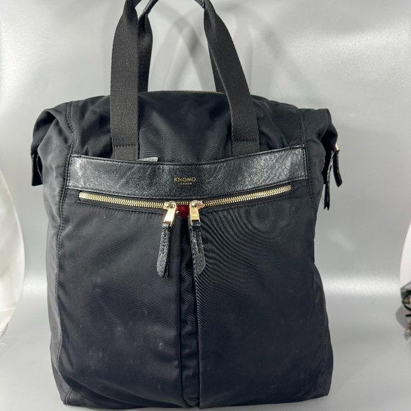 Knomo | Bags | Knomo London Mayfair 56 Chiltern Totepack Black | Poshmark